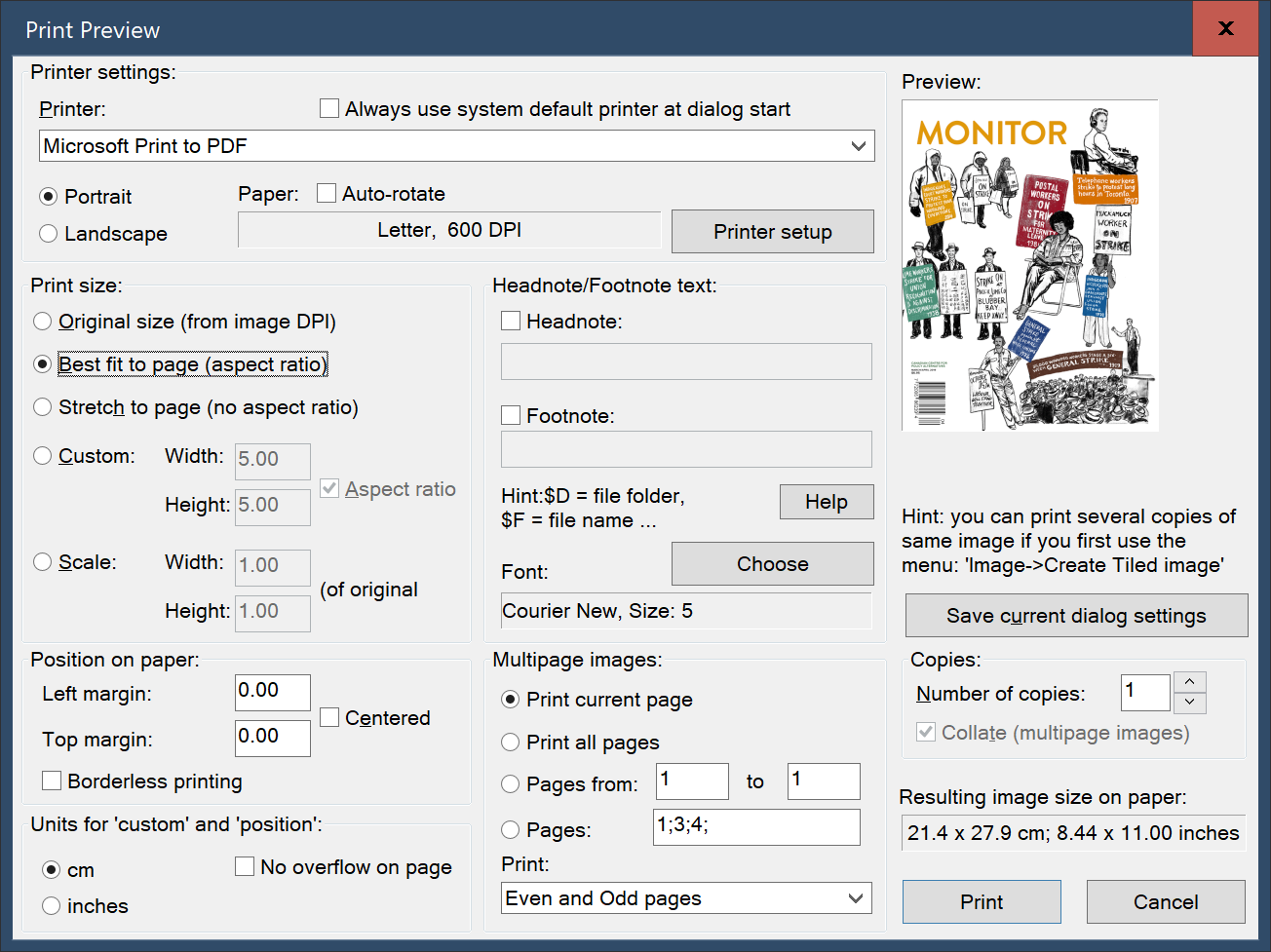You want to print a page? It's not as easy as it used to be